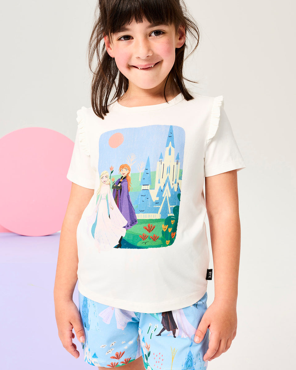 Disney Frozen Enchanted PJ Set – Girls Cotton Elsa Pyjamas