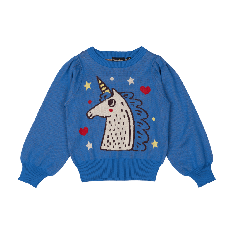 UNICORN MAGIC KNIT SWEATER Rock Your Baby